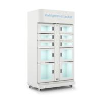 China Smart Refrigerated Locker Transparent Window Vending Machine for sale