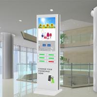 China Coin Operated Mobile Phone Charging Station , Cell Phone Charger Kiosk for sale