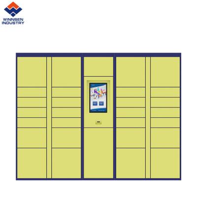 China Customizable School Express Postal Parcel Storage 24-Hour Self-Service Smart Electric Lockers for sale