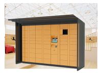 China Automatic Post Parcel Locker Locations , Mailbox Delivery Electronic Parcel Lockers with Shelter for sale