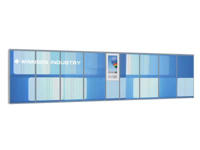 China Train Station Supermarket Luggage Lockers Hall Storage Locker with Smart Lock System Remote Control Function for sale