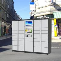 China Outdoor Intelligent Parcel Delivery Lockers , Steel Luggage Secure Electronic Parcel Lockers for sale