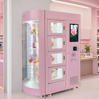 China Winnsen Flower Shop Fresh Flower Vending Machine With Big Transparent Window for sale