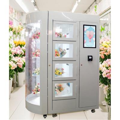 China Automatic Cooling Locker Smart Flower Vending Machine With Remote Control System for sale