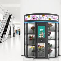 China Adjustable Temperature Micron Smart 24 Hour Flower Vending Machines With Touch Screen for sale