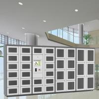China Smart Automatic Coffee Drink Food E Cigarette Vending Machine With Cell Cabinet 27 Lockers for sale