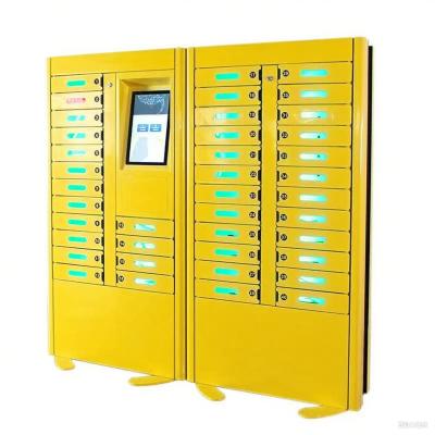 China 24/7 Cell Phone Charging Stations Self-Service Mobile Device Charging Locker Silent Cooling System With WiFi for sale