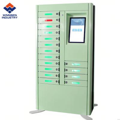 China Energy Saving Battery Charging Locker Modular Design Cell Phone Charging Stations With Touch Screen for sale