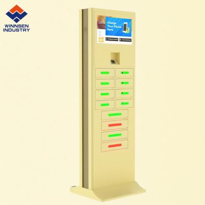 China Easy Installation Energy Saving battery bank charging locker Durable Patent Design for sale