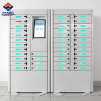 China Battery Charging Locker Individual Codes Cell Phone Locker Charging Station With Smart Advertising System for sale