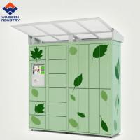 China Cloud Management Smart Laundry Locker With Smart Advertsing System for sale