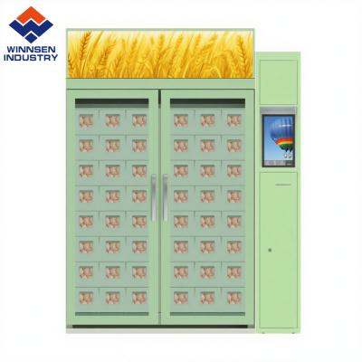 China Farm-Fresh Eggs Direct to Consumer 24/7 Automated Cabinet with Auto Close Door for sale