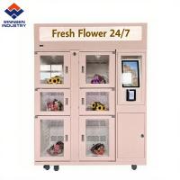 China Variety Of Bouquets And Single Stems  Flower Vending Machine With Custom Branding Options for sale