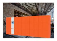 China School Swimming Pool Gym Cabinet Luggage Lockers With 32 Inch Touch Screen for sale