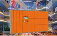 China Logistics Self Service Smart Parcel Delivery Locker Outdoor Use with Touch Screen Advertising Function for sale