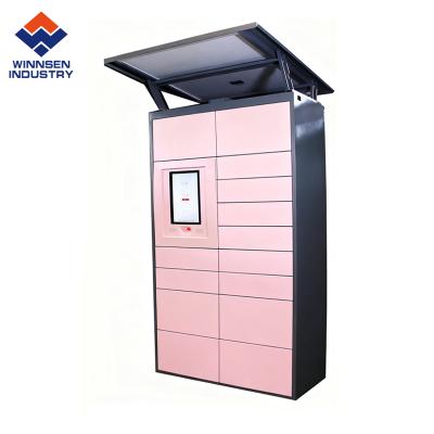 China All-Weather Armor 24/7 Access Contactless-Secure Parcel Locker With API Integration for sale