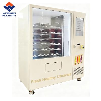China Smart Food Vending Machine with WiFi, Touch Screen & Multiple Contactless Payment for sale