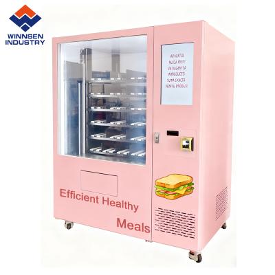 China On-demand Food Vending Machine with Advanced Preservation Technology and Printer for sale