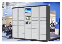 China UV light Self Service Custom Web Online Delivered Parcel Locker With Advertising LCD for sale