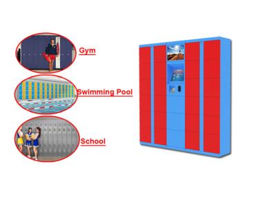 China 24 Hours Rental Baggage Locker With Touch Screen , Storage Electronic Lockers For Airport for sale