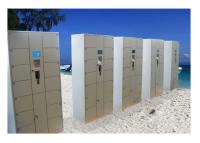 China University Students Smart Storage Luggage Lockers With Different Door Size for sale