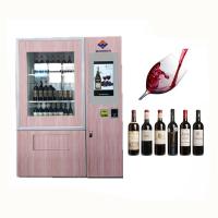 China Coin Bill Card Payment Mini Mart Vending Machine For Sandwich Drinks With Advertising Display for sale
