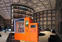 China Electronics Self Service Food Vending Machine And Beverage Vending Kiosk With Microwave Oven for sale