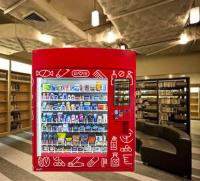 China Drink Beer Wine Champagne Vending Machine Micro Market Vending Machine With Elevator for sale