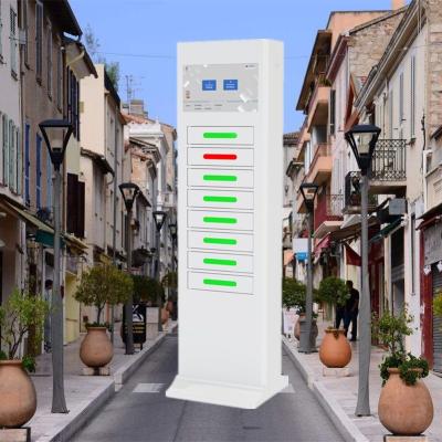 China Electronic Device Public Cell Phone Charging Stations / Cell Phone Charging Lockers for sale
