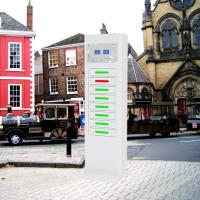 China Electronic Device Public Cell Phone Charging Stations / Cell Phone Charging Lockers for sale