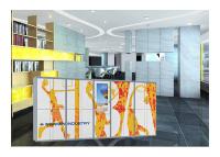 China Touchless 36 Door Steel Supermarket Storage Delivery Locker , Barcode Electronic Delivered Parcel Locker for sale