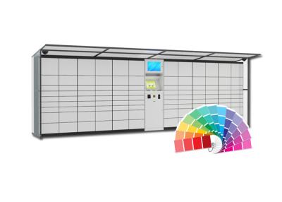 China RFID Card Payment Luggage Lockers With Steel Pin Pad For Workshop Office for sale