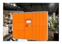 China Logo Brand Website Intergrate Laundry Locker Self - Service Touch Screen for sale