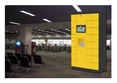 China Winnsen Safe Luggage Lockers For Storage And Charging Phones With Multi Language UI for sale