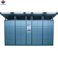 China Winnsen Smart Parcel Delivery Locker with Android System, Barcode Unlock, Outdoor Use for sale