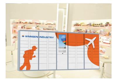 China Intelligent Parcel Delivery Lockers For E - Commerce / Online Purchase , 15 Inch Touch Screen for sale