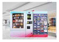 China Smart Robotic Customized Mini Mart Vending Machine Locker Dual Cabinet for sale