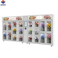 China Winnsen Smart Fresh Flower Locker with Double Glass, Auto-Close Door, Humidify Cooling System for sale