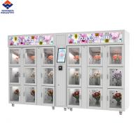 China Winnsen Intelligent Flower Locker with Humidify & Refrigeration, Auto-Close Door, Double Glass Display for sale