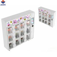 China Winnsen Commercial Flower Vending Machine with 19 Inch LCD Cooling System and Real-Time Stock Monitoring for sale