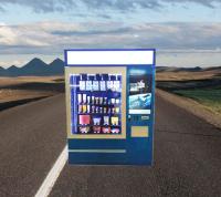 China Mini Drink Snack Food Candy Meat Vending Machine For Beer Vegetables With Conveyor Belt for sale