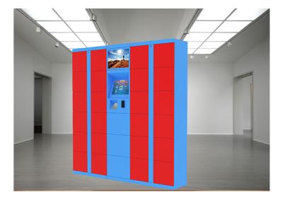 China Free Touch Automated Safe Post Full Parcel Locker With Customized Lockers For School for sale