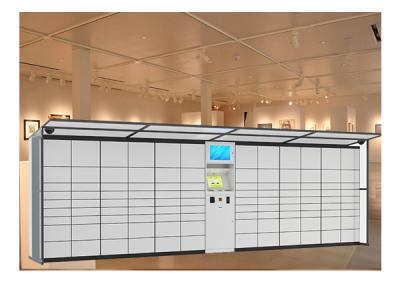 China Safe Self Service Over Bonnet Luggage Package Storage Deposit Locker Cabinet With Camera for sale