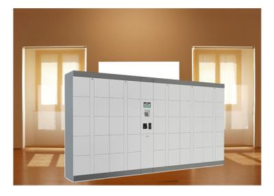 China Supermarket Smart Luggage Lockers For Buggage , Package Storage Lockers With Remote for sale