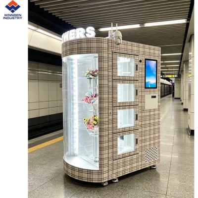 China Winnsen Contactless Flower Vending Machine with Wifi Support and Custom Branding for Easy Self-Service for sale