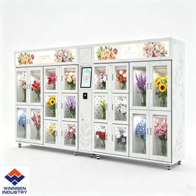 China Winnsen High End Flower Bouquet Vending Machine, Customizable Self Service With High Profit Return for sale
