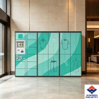 China Winnsen Automatic Laundry Locker 24/7 Self-Service Intelligent Storage Cabinet With Remote Management Platform for Gym Hotel for sale