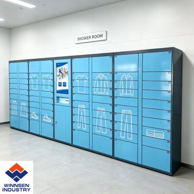 China Winnsen Custom Outdoor Laundry Locker With 24/7 Unattended Service CleanCloud Integration and DarkPOS Integration for sale