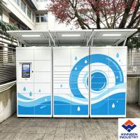 China Winnsen Retrieval Laundry Room Storage Lockers With RFID SMS Email Function and Printer for Hospitals and Dormitories for sale
