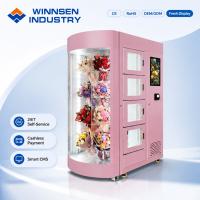 China Winnsen 24 Slots Smart Fresh Flower Vending Machine Refrigerated Humidified for USA for sale